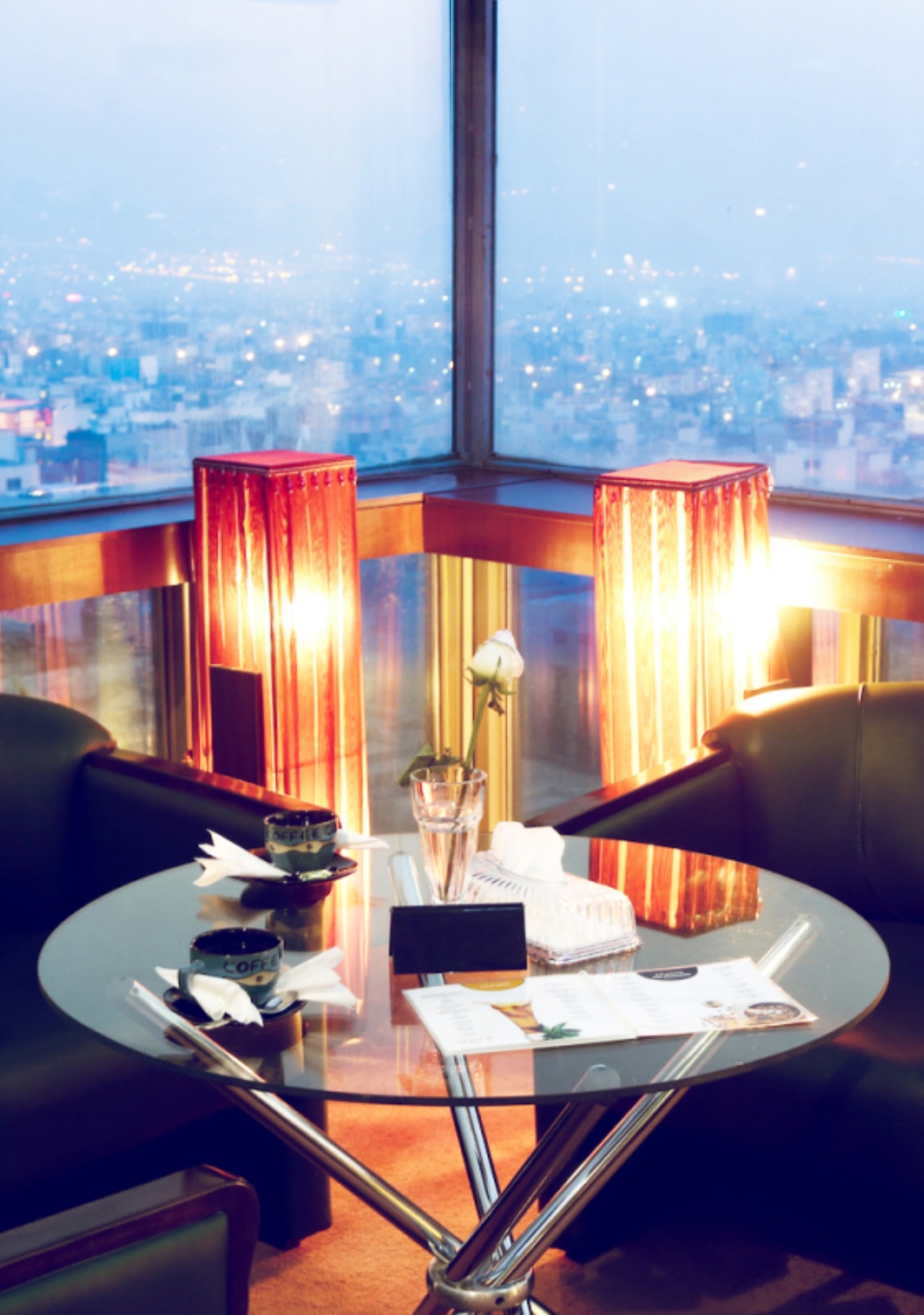 Borj Sefid Coffee Shop - La Torre Restaurant & Crystal Coffee Shop